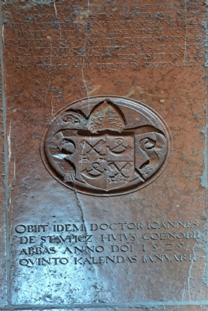 Vor 500 Jahren wurde Dr. Johannes von Staupitz zum Abt von St. Peter ...